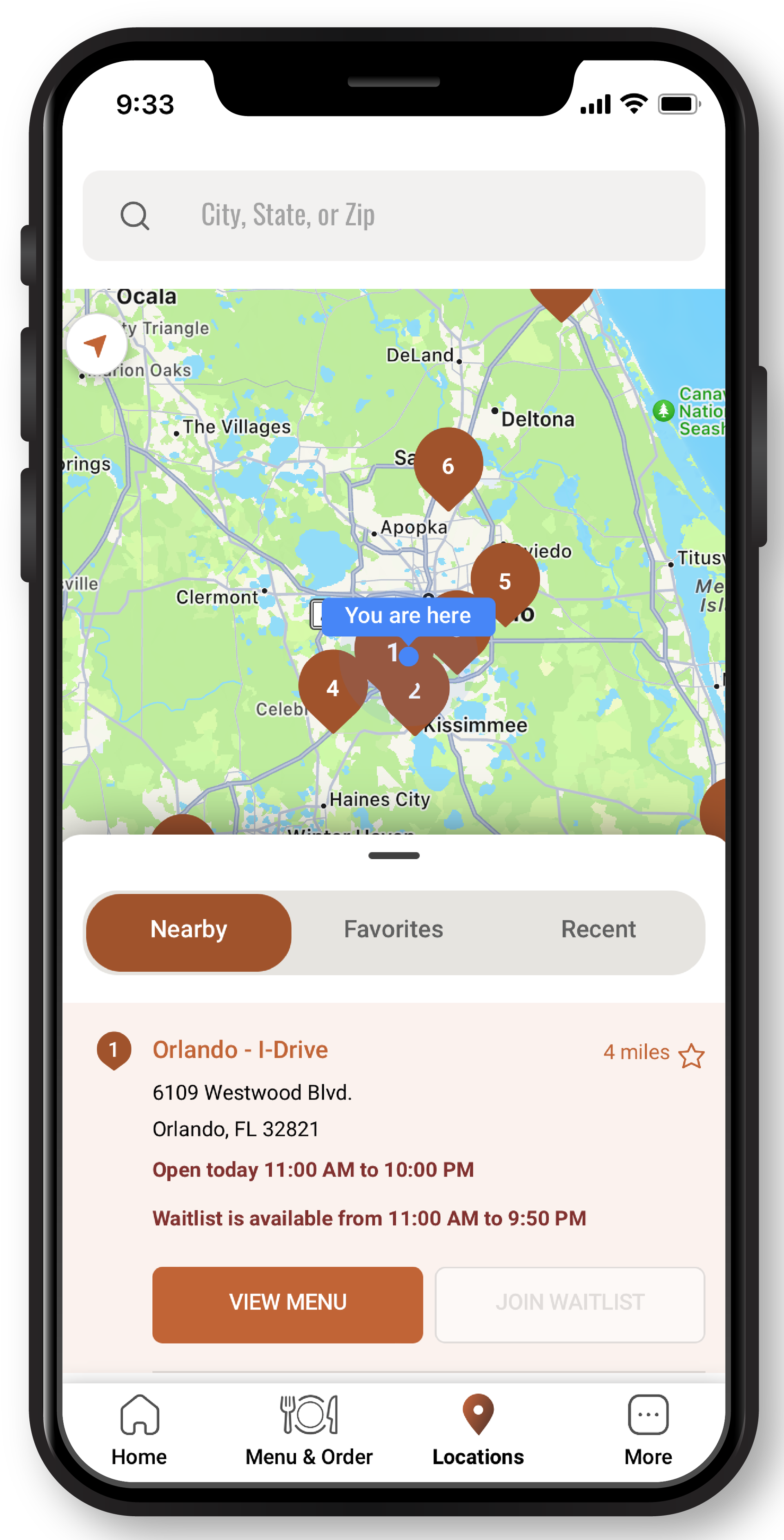 The Cheddar's Scratch Kitchen Mobile App